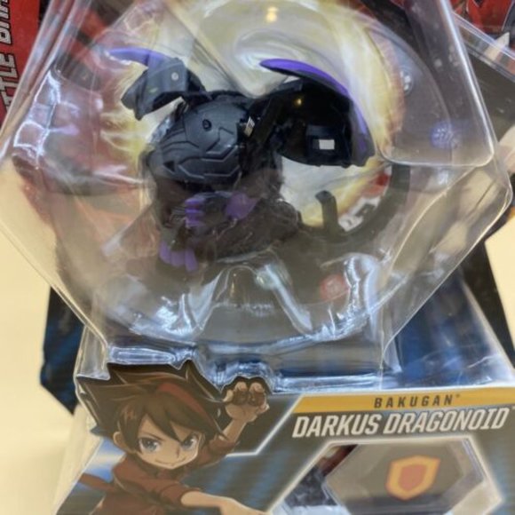Toys | Bakugan Battle Planet Brawlers Darkus Dragonoid Set 2 Bakucores ...
